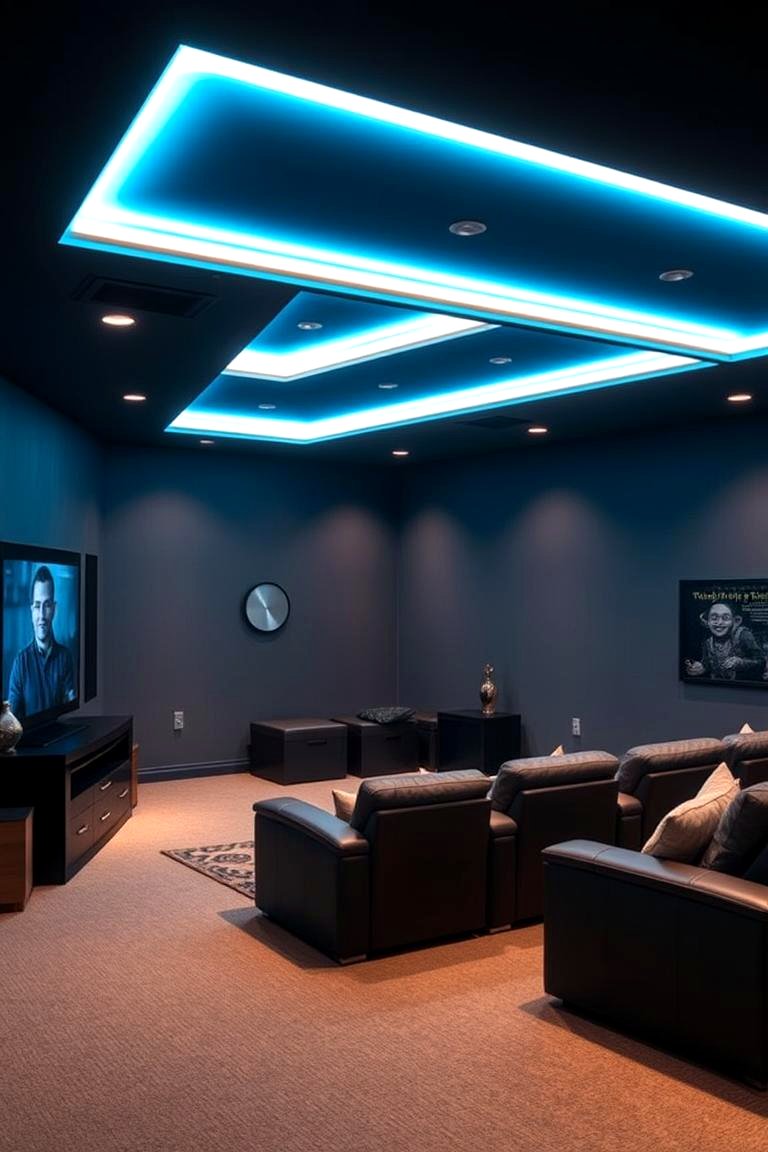 30 Aesthetic Room Ideas With LED Lights for Vibes