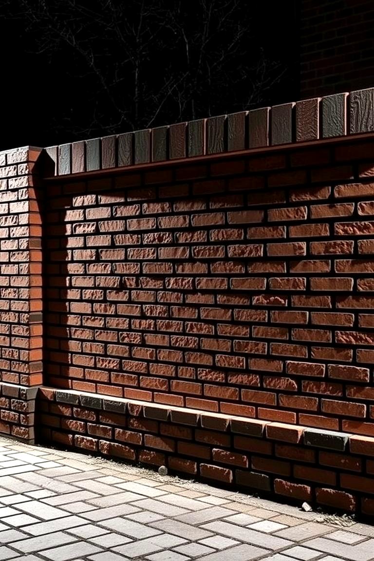 30 Classic Brick Fence Ideas for Timeless Outdoor Security & Charm