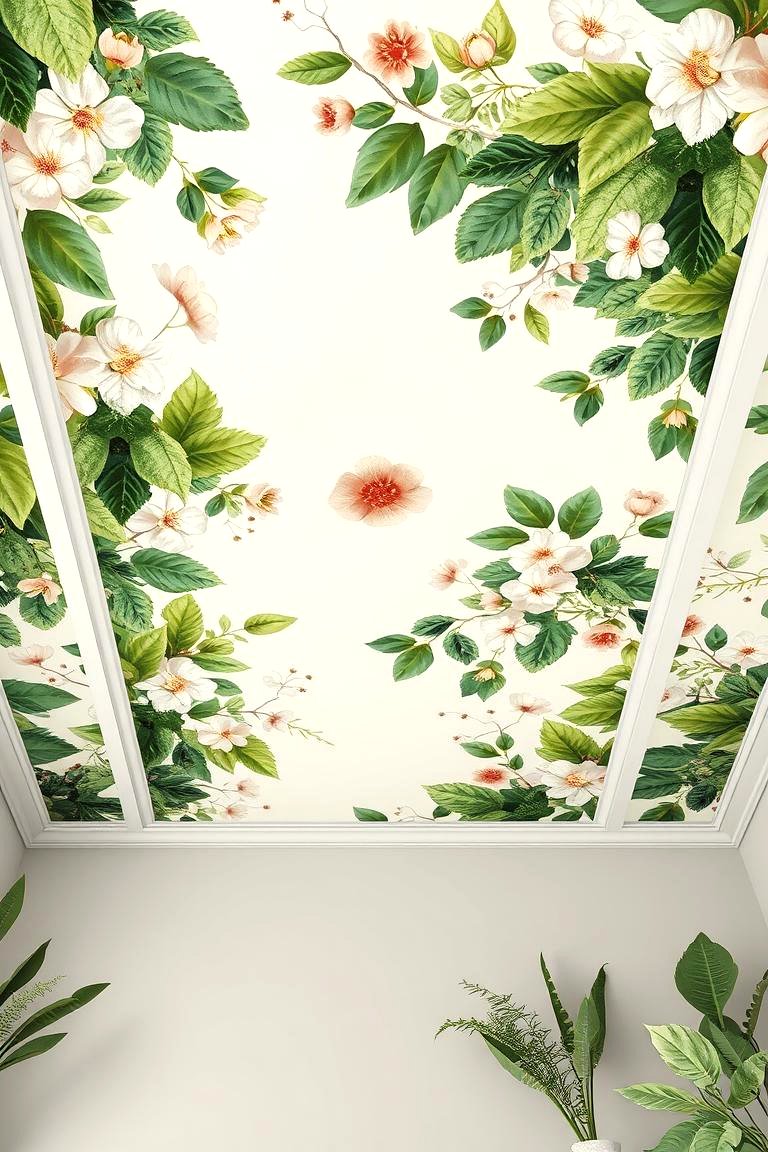 30 Artistic Ceiling Murals to Inspire Unique Interior Designs