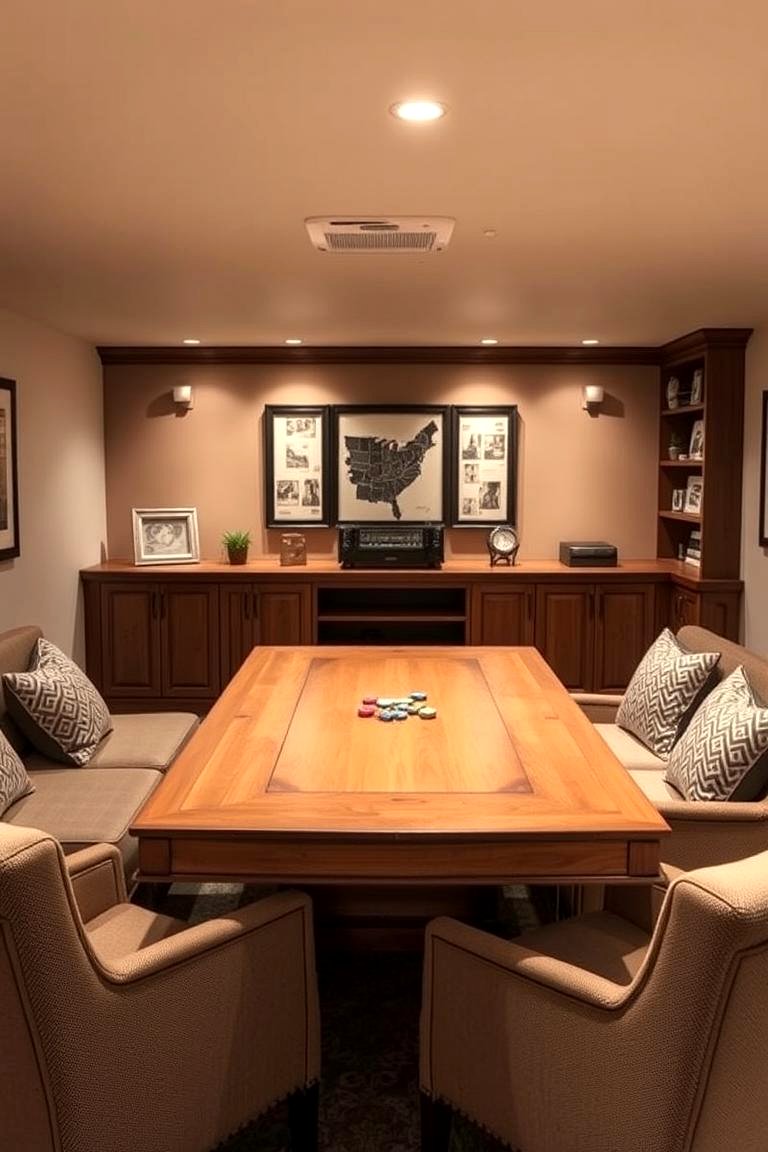 30 Fun Basement Game Room Ideas for Family Entertainment