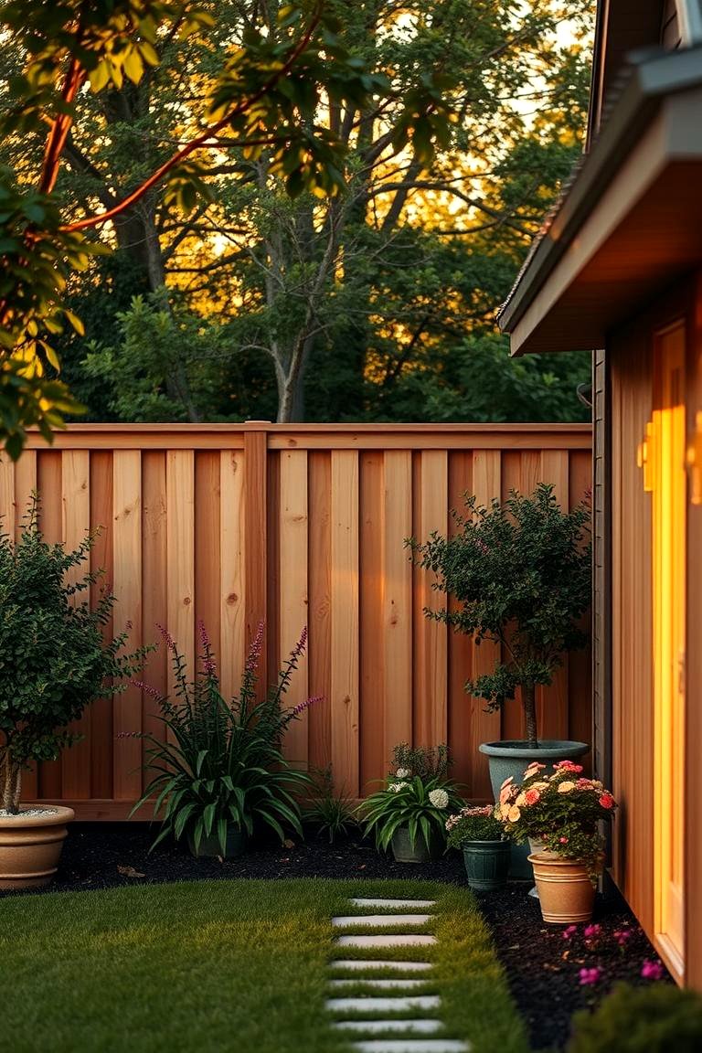 30 Durable Cedar Fence Ideas to Enhance Privacy and Style