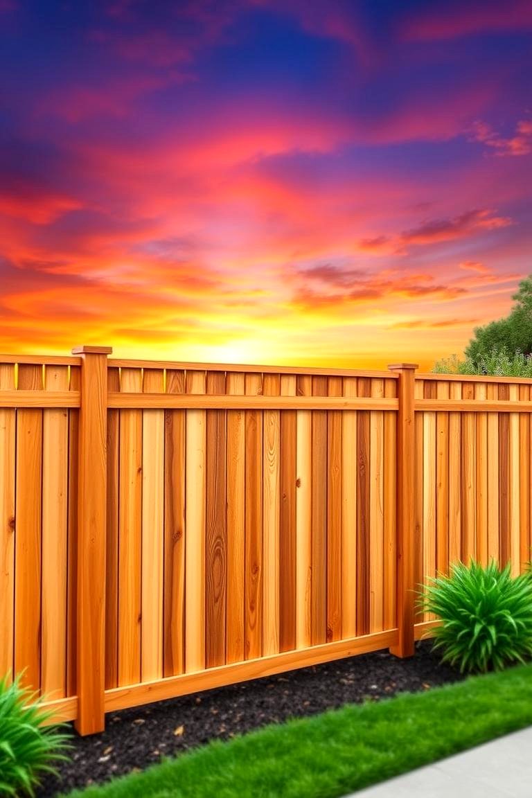 30 Durable Cedar Fence Ideas to Enhance Privacy and Style