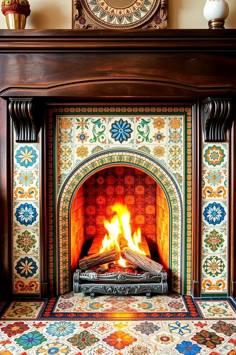 30 French Country Fireplace Ideas: Rustic Charm