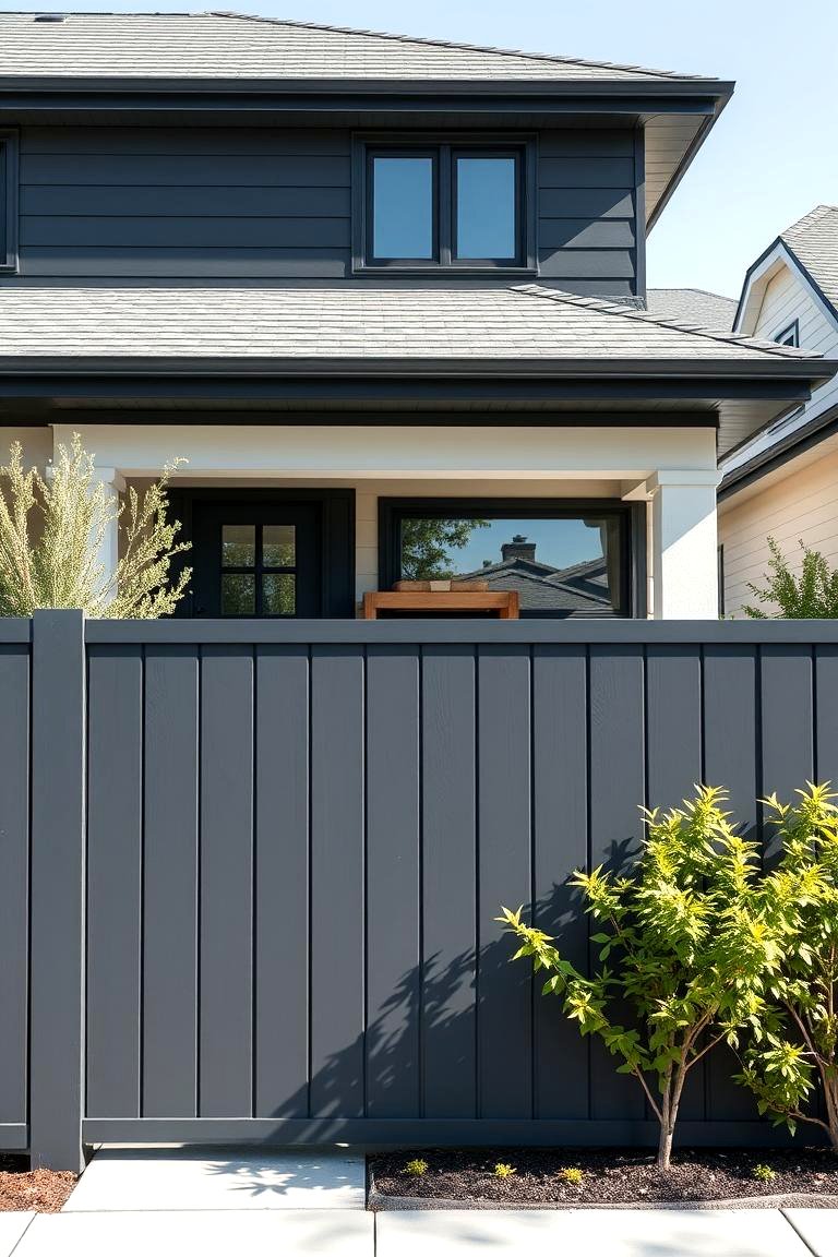 30 Best Fence Paint Colors for Outdoor Style