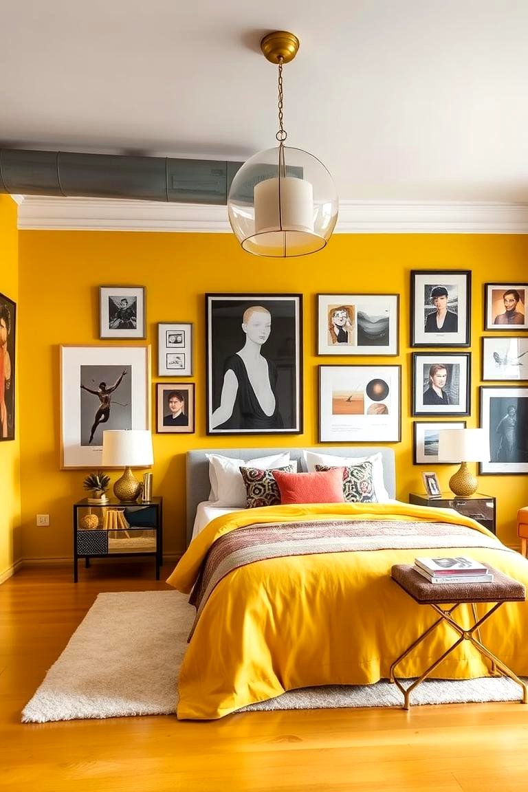 30 Yellow Bedroom Ideas to Brighten Your Sleep Space