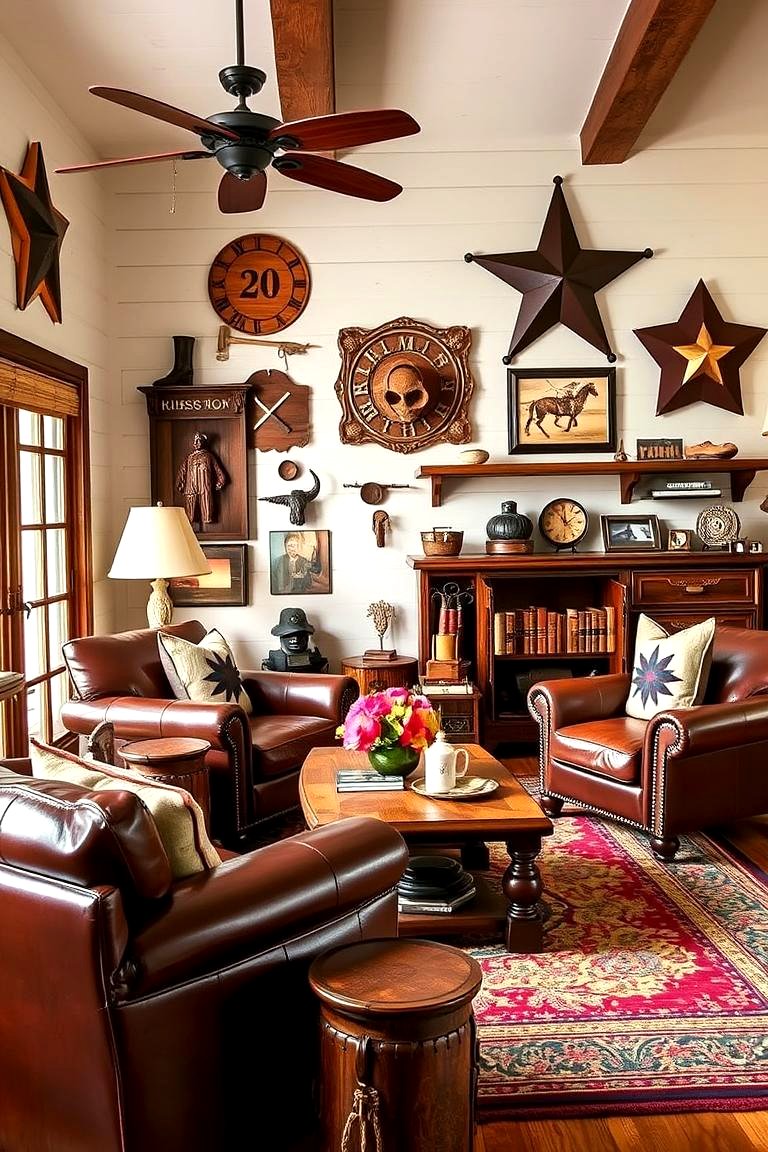 30 Western Living Room Ideas for Cozy Rustic Ambiance