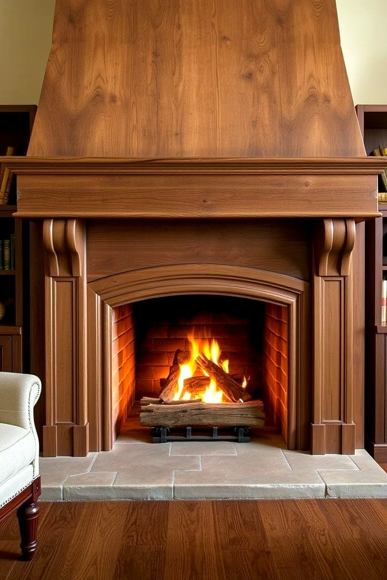 30 French Country Fireplace Ideas: Rustic Charm