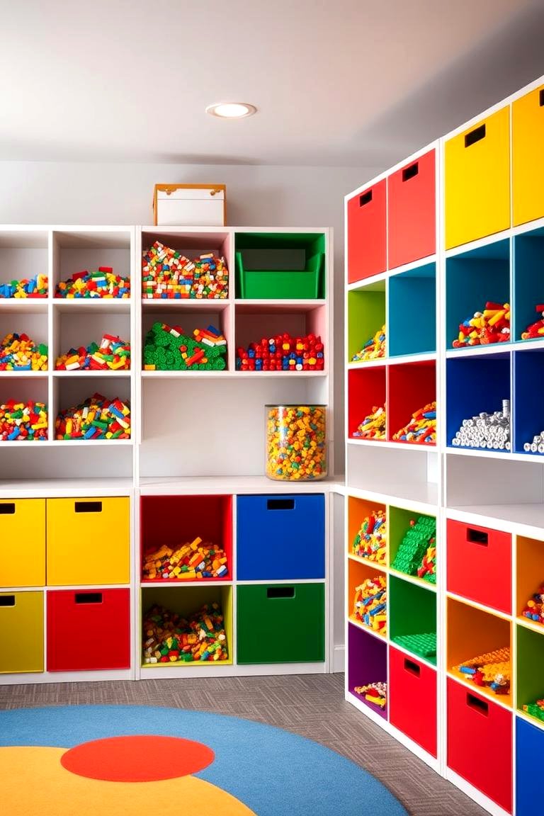 30 Creative Lego Storage Ideas to Organize Kids' Spaces