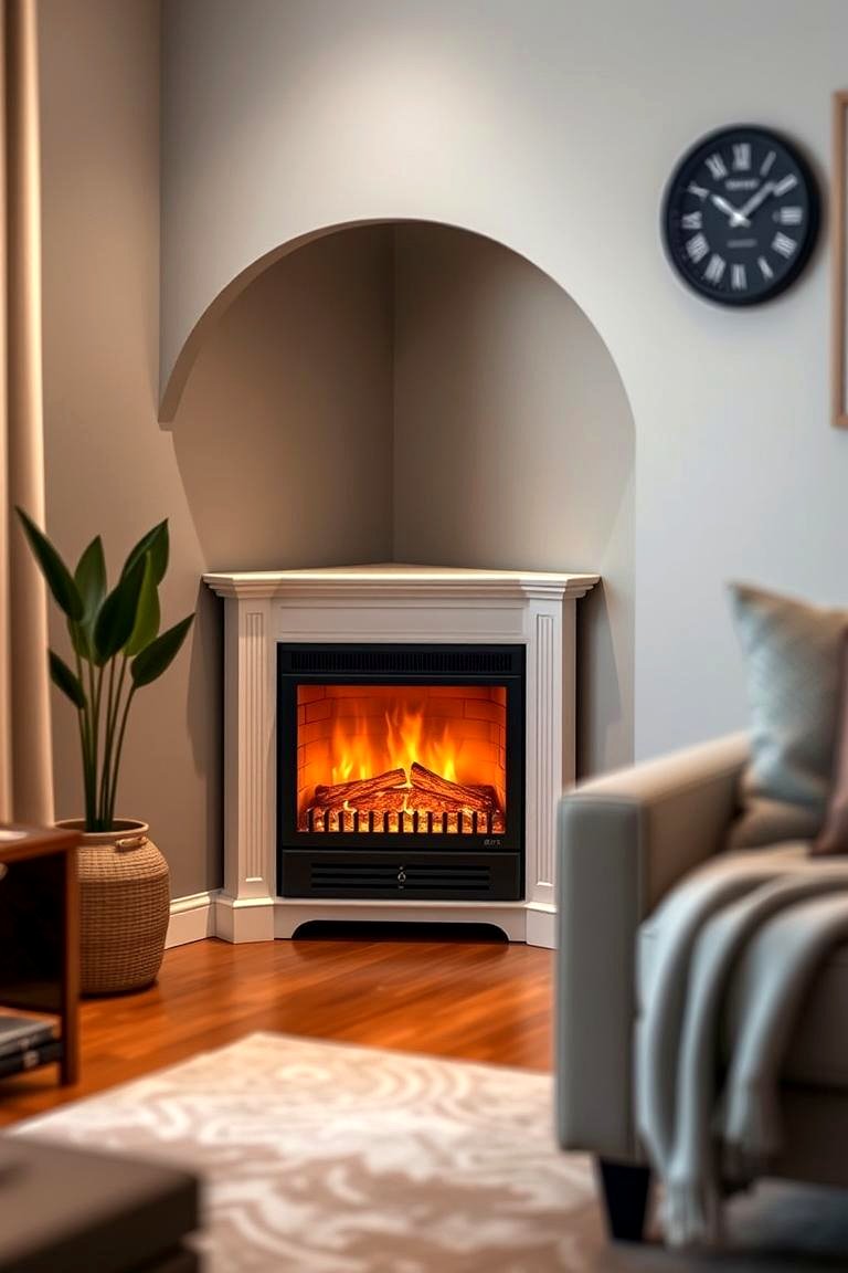 30 Faux Fireplace Ideas to Add Warmth Anywhere