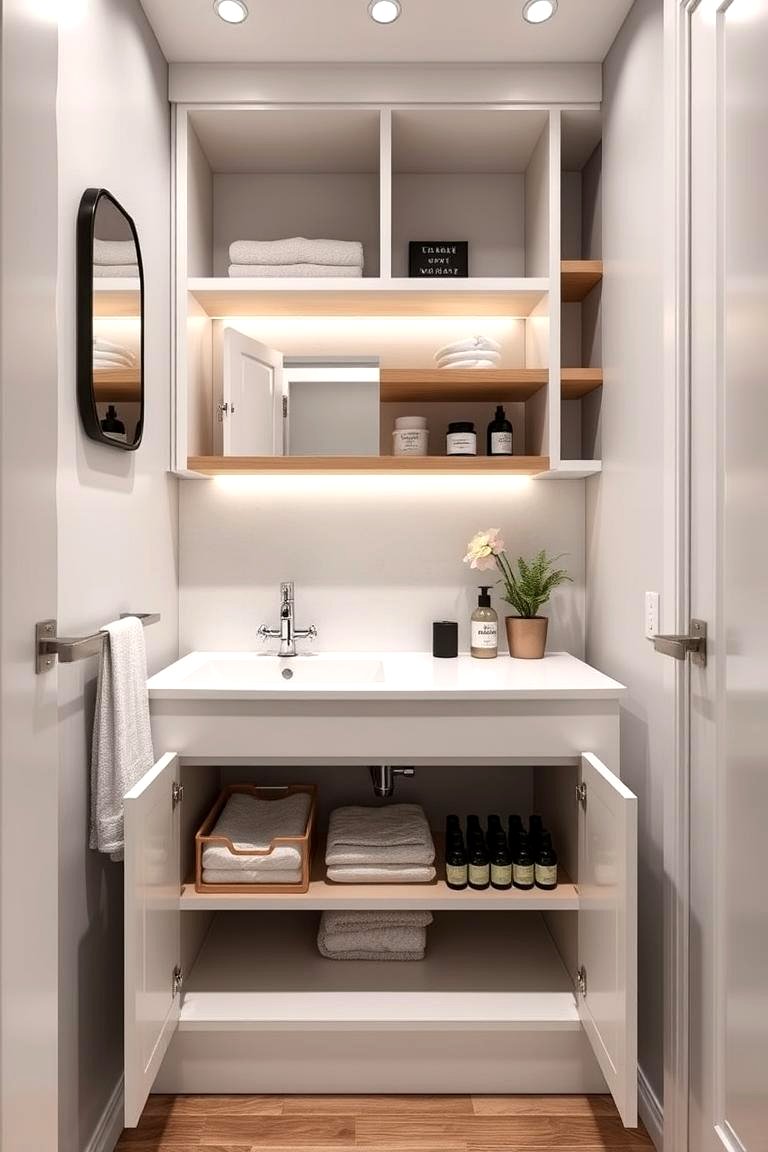 30 Small Bathroom Vanity Ideas for Space-Saving Style