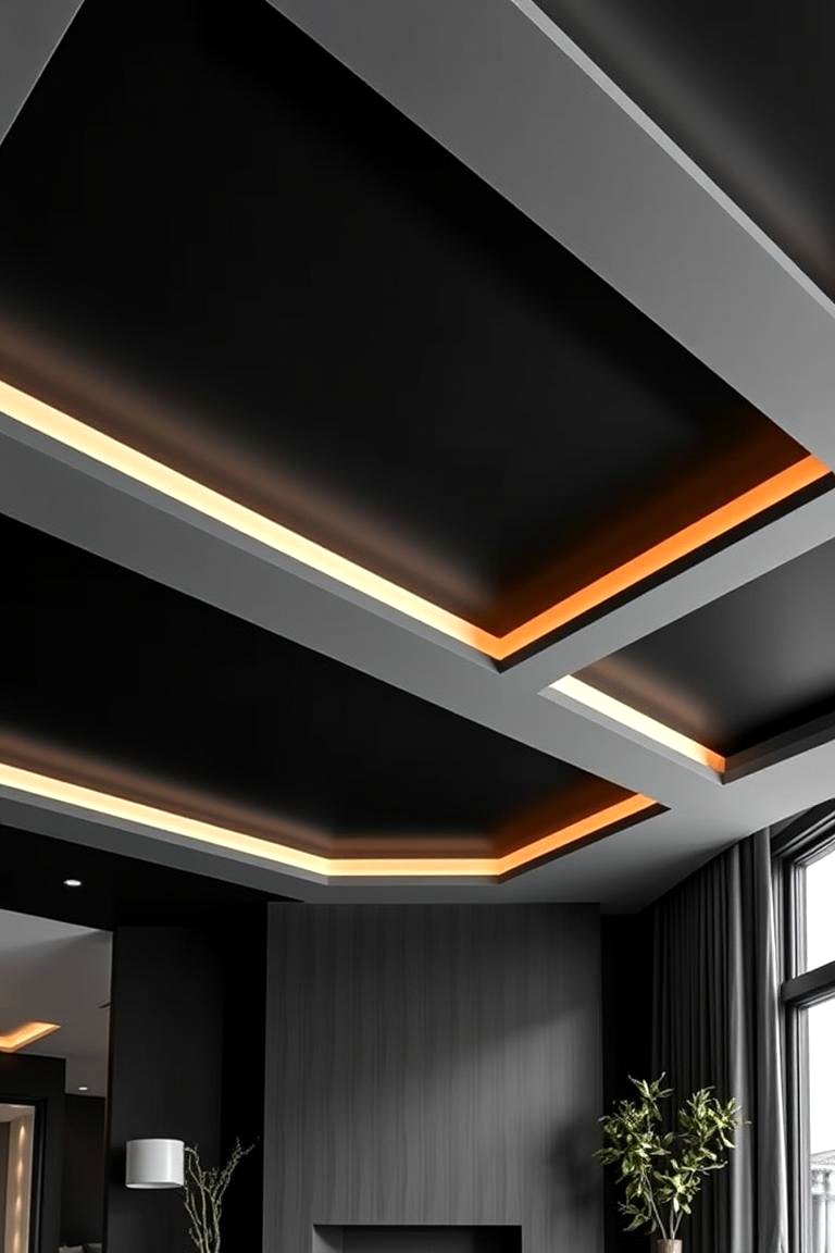 30 Creative Ceiling Paint Ideas to Transform Any Room's Ambiance