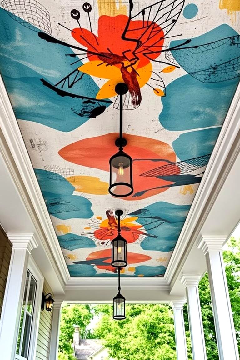 30 Porch Ceiling Ideas to Refresh Your Outdoor Entryway
