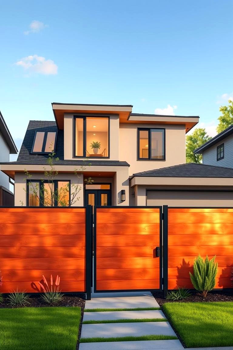 30 Best Fence Paint Colors for Outdoor Style