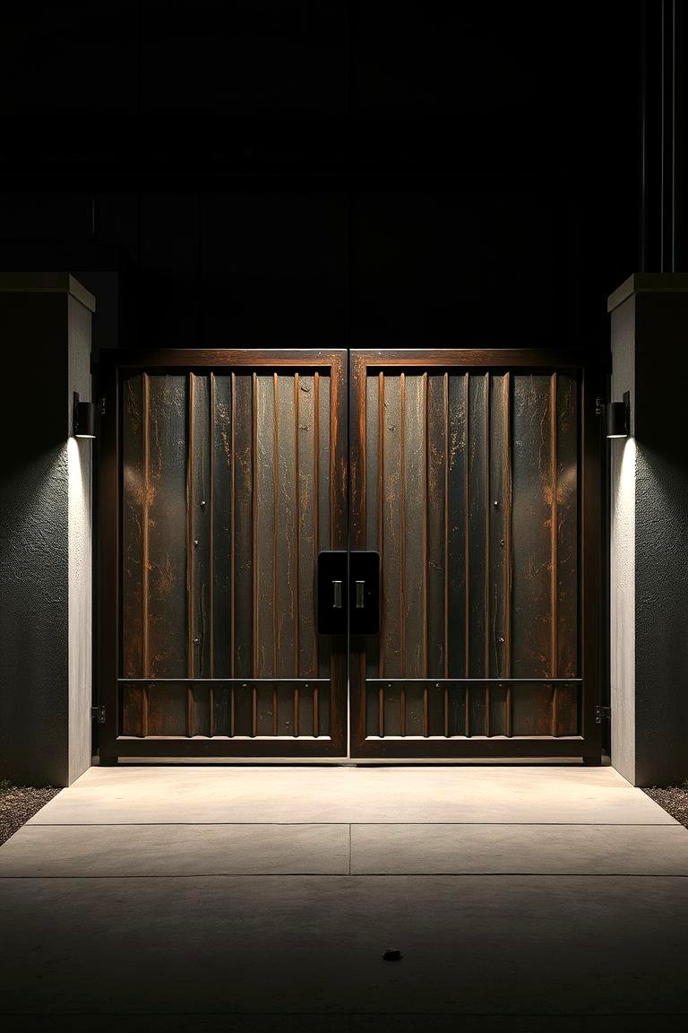 30 Inviting Front Gate Designs for Home Entrances