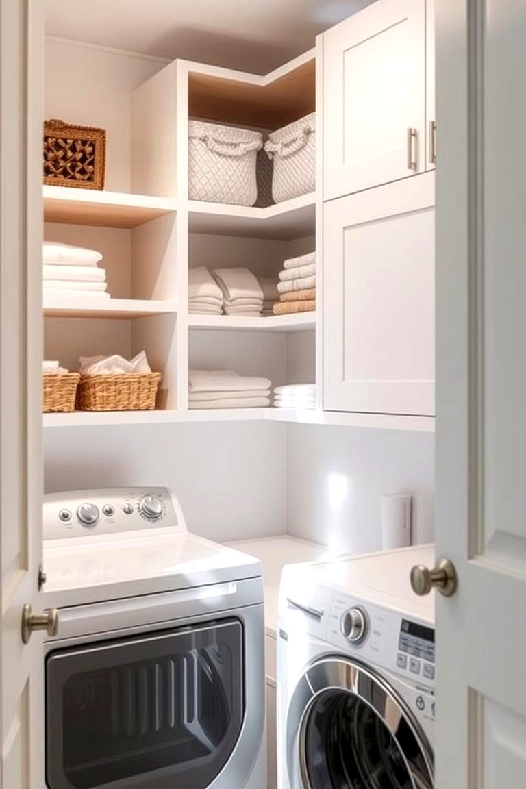 30 Laundry Room Shelf Ideas: Maximize Storage & Efficiency
