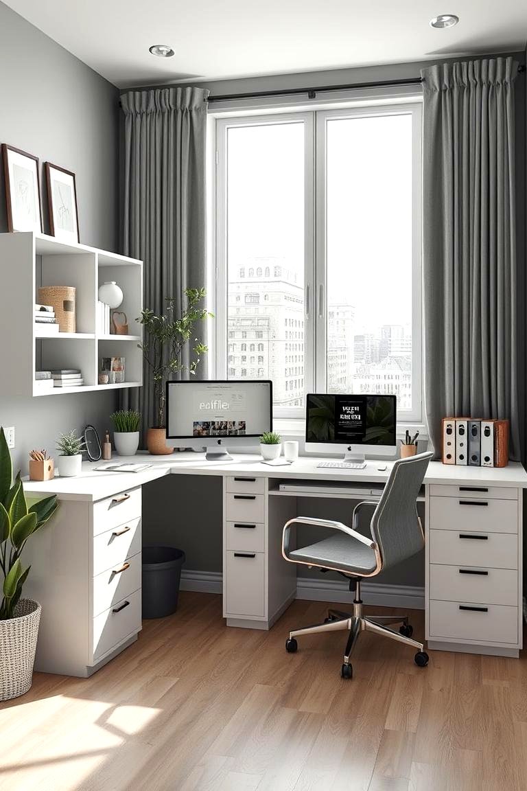 30 Affordable Budget Home Office Ideas for Productive Workspaces
