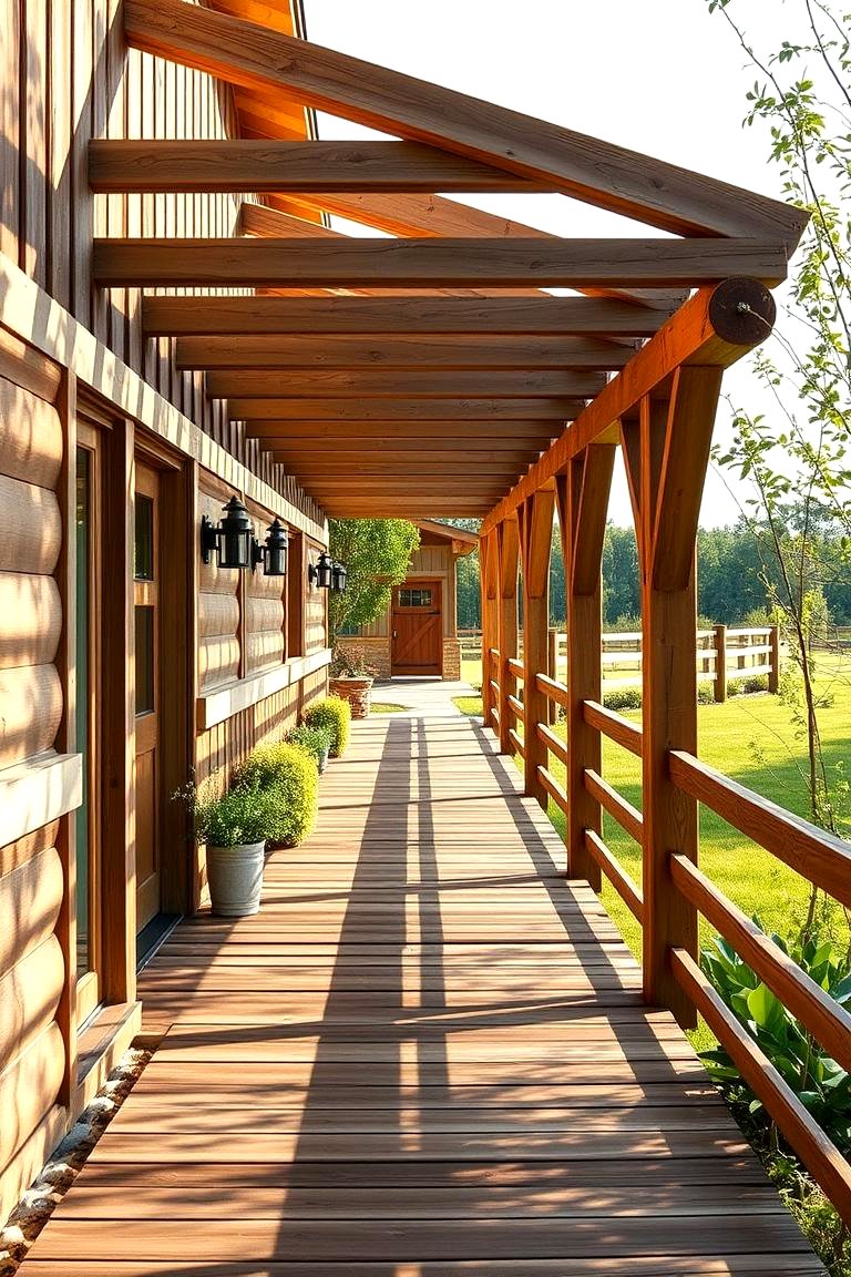 30 Wooden Walkway Ideas for Gardens and Outdoor Paths