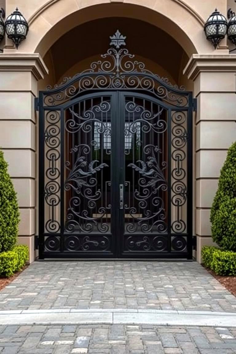30 Stylish Driveway Gate Ideas for Curb Appeal