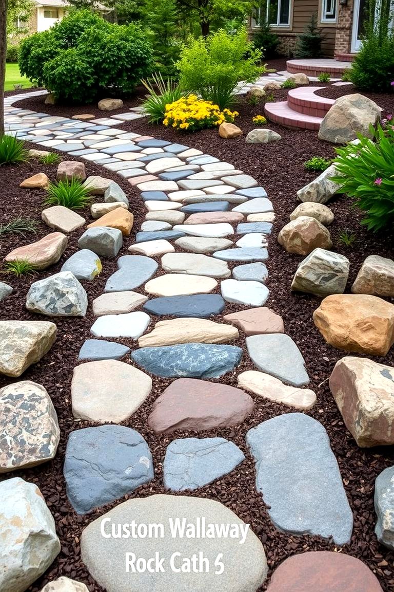 30 Rock Walkway Ideas to Elevate Your Garden Design