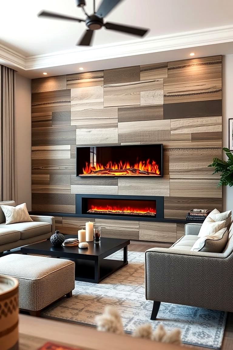 30 Faux Fireplace Ideas to Add Warmth Anywhere