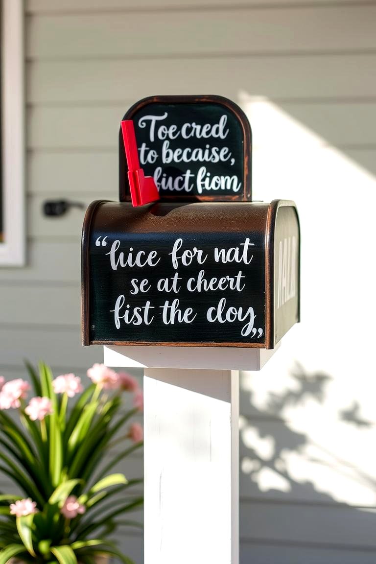 30 Mailbox Decor Ideas: Curb Appeal with Personality