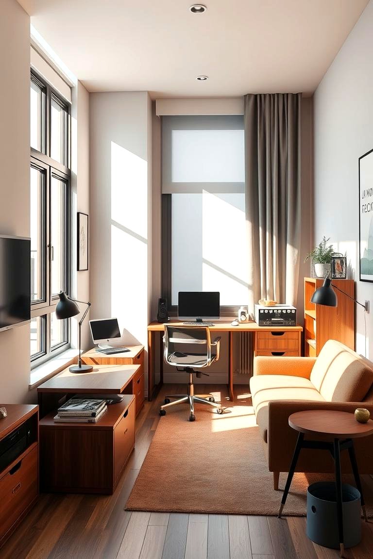 30 Studio Apartment Ideas to Maximize Small Space Efficiency