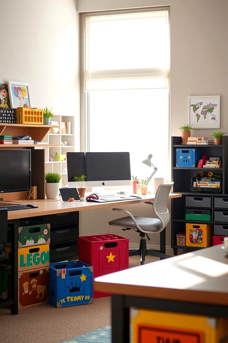 30 Creative Lego Storage Ideas to Organize Kids' Spaces