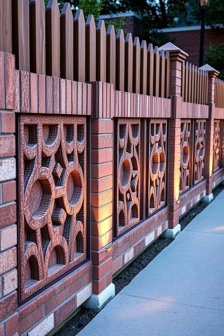 30 Classic Brick Fence Ideas for Timeless Outdoor Security & Charm