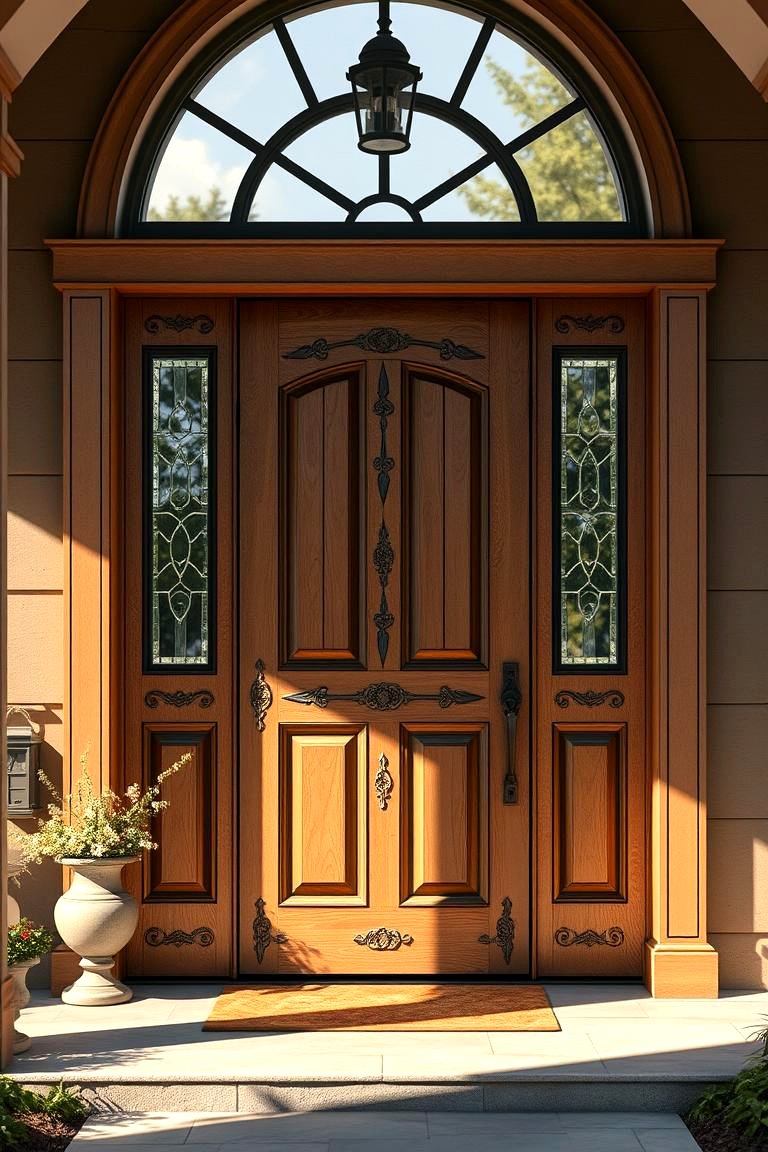 30 Farmhouse Front Door Ideas for Curb Appeal