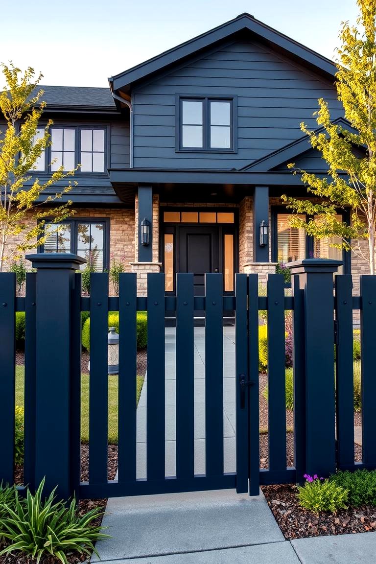 30 Best Fence Paint Colors for Outdoor Style