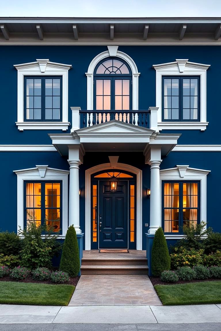 30 Serene Blue Exterior House Colors to Boost Curb Appeal
