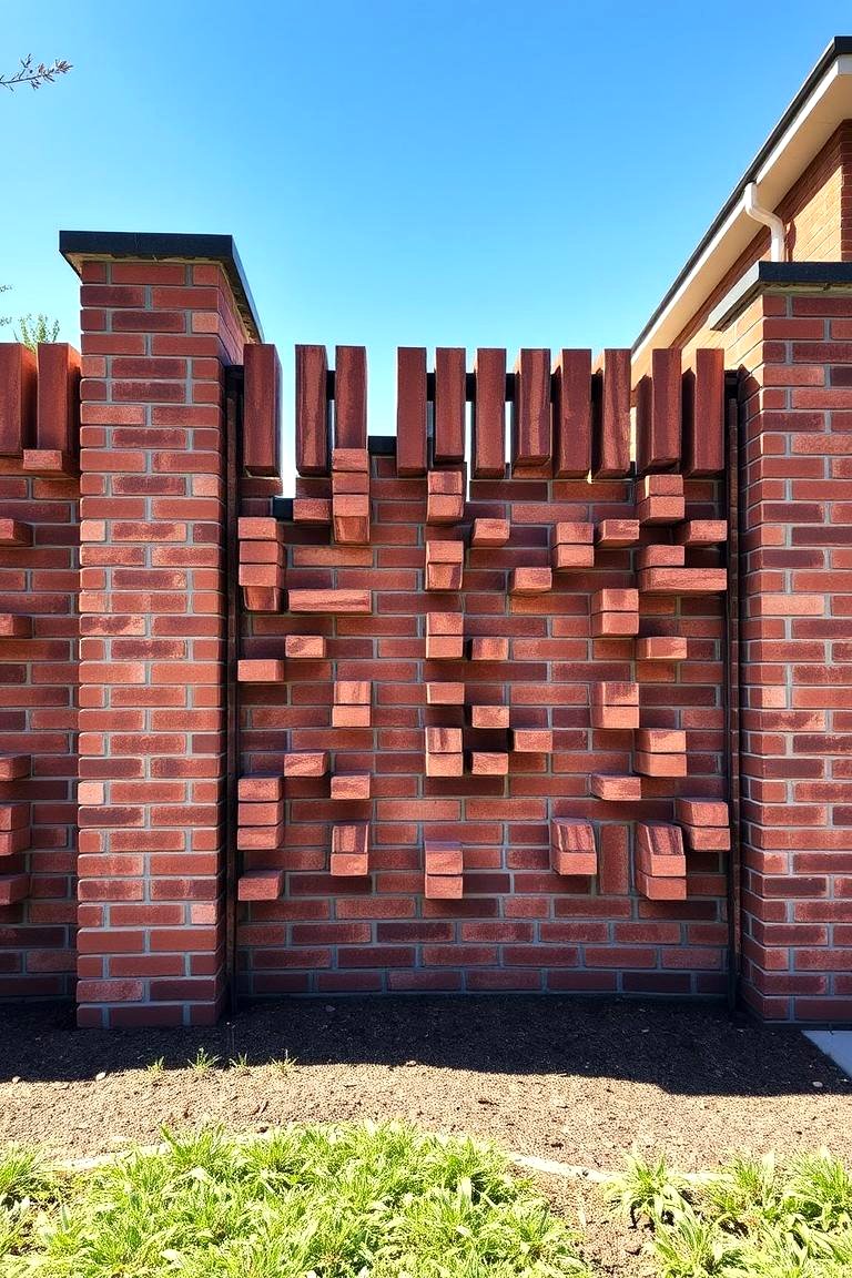 30 Classic Brick Fence Ideas for Timeless Outdoor Security & Charm