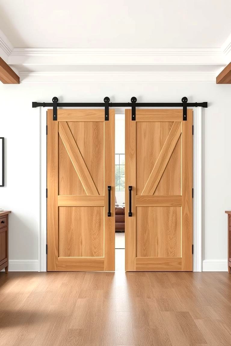 30 Stylish Barn Door Ideas for Modern Home Organization