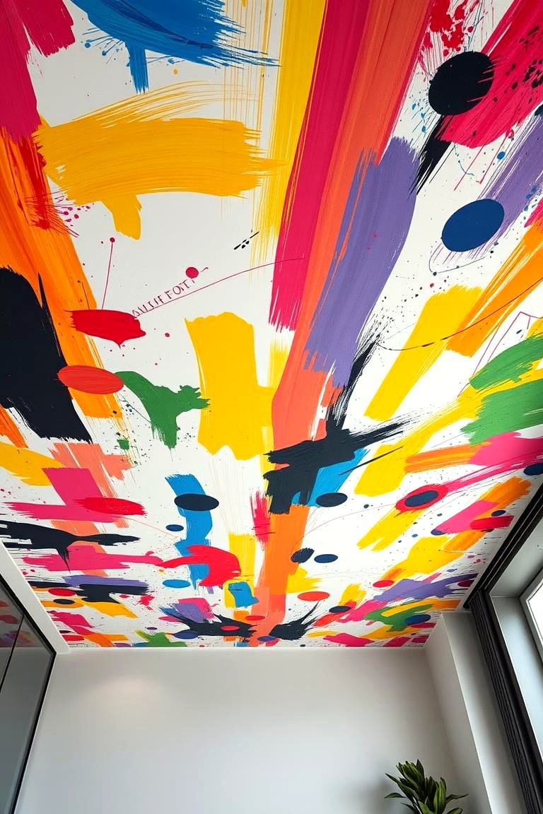 30 Creative Ceiling Paint Ideas to Transform Any Room's Ambiance
