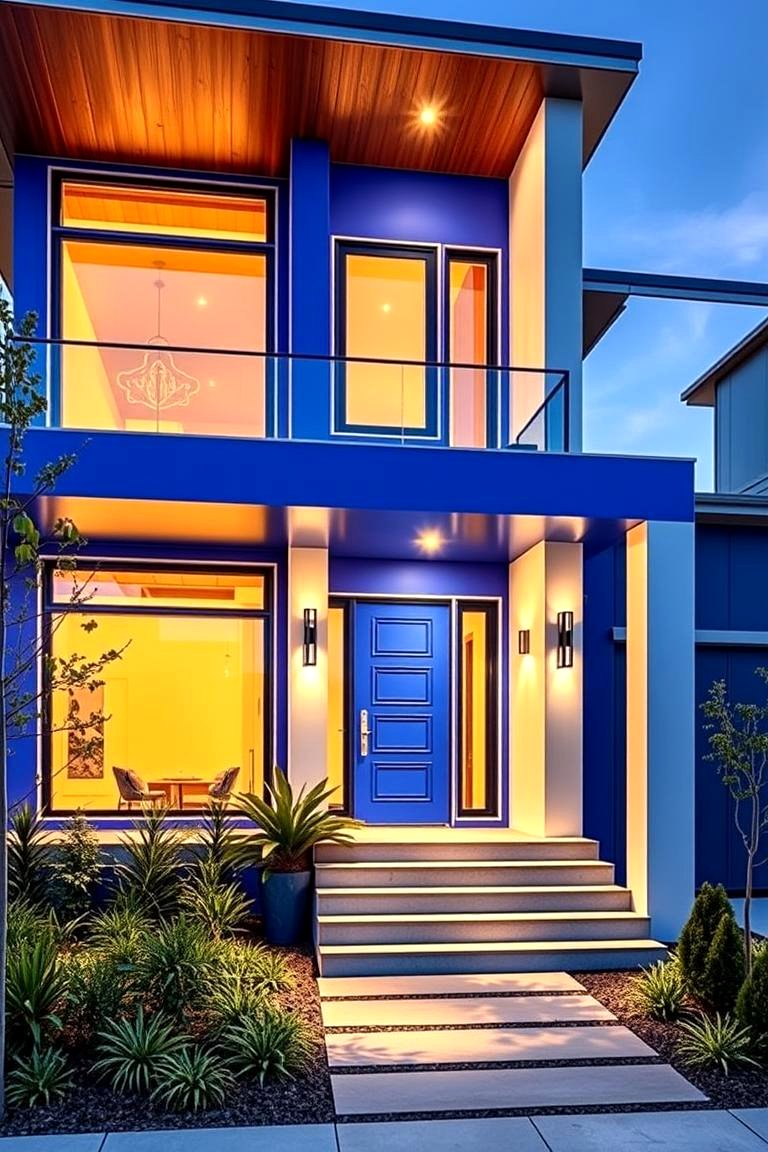 30 Serene Blue Exterior House Colors to Boost Curb Appeal