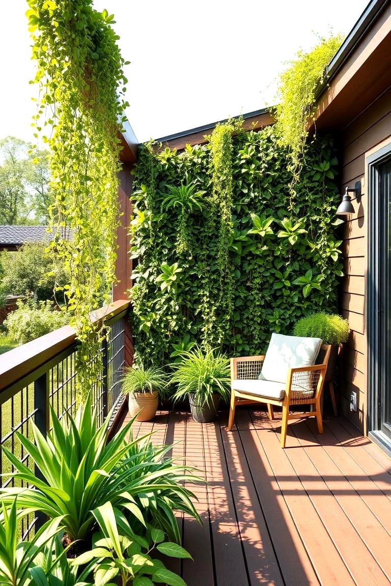 30 Deck Decorating Ideas with Plants for Lush Outdoor Living