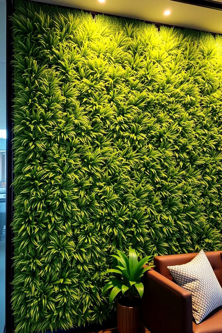 30 Artificial Grass Wall Design Ideas for Urban Oasis