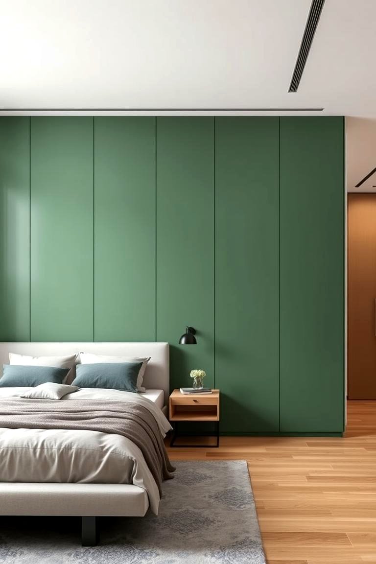 30 Green Panelling Ideas for a Serene Bedroom
