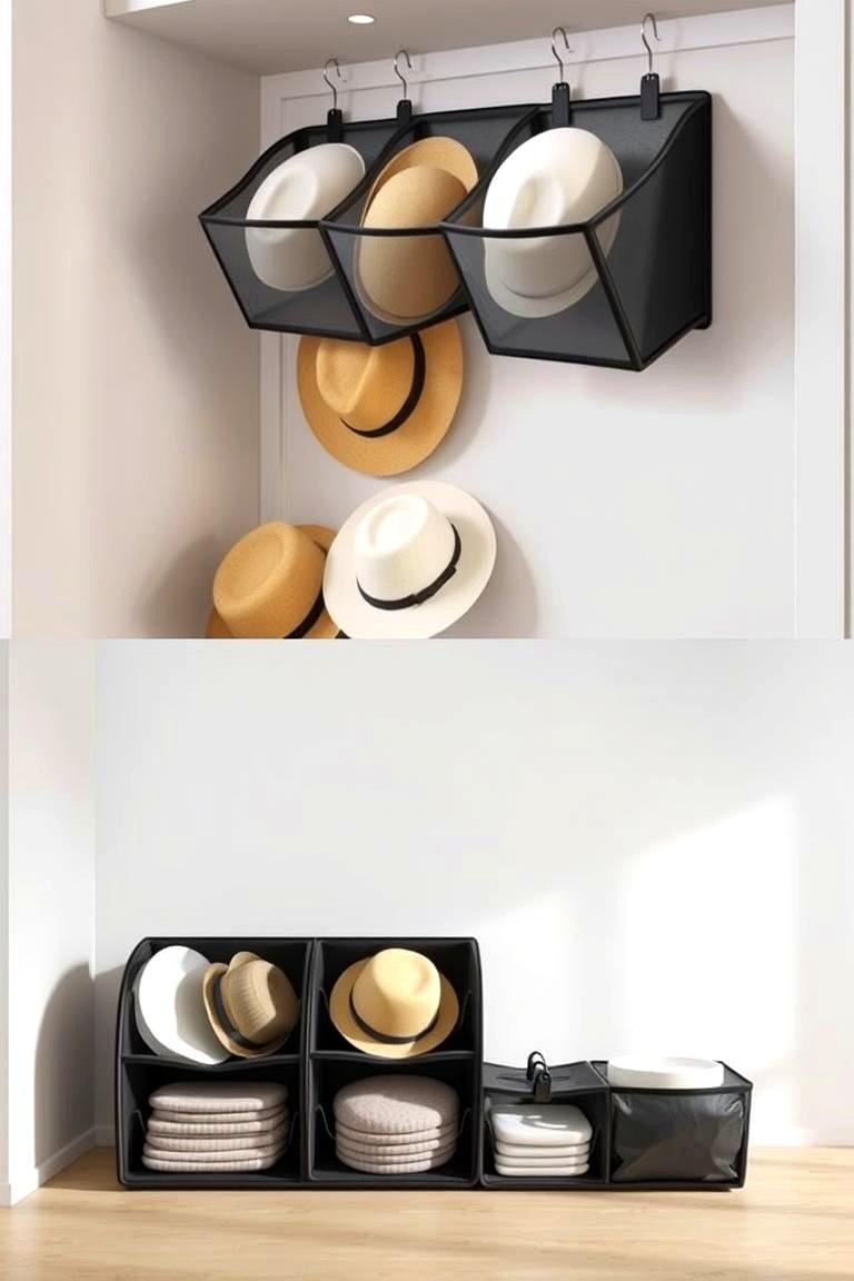 30 Smart Hat Storage Ideas to Declutter Your Home