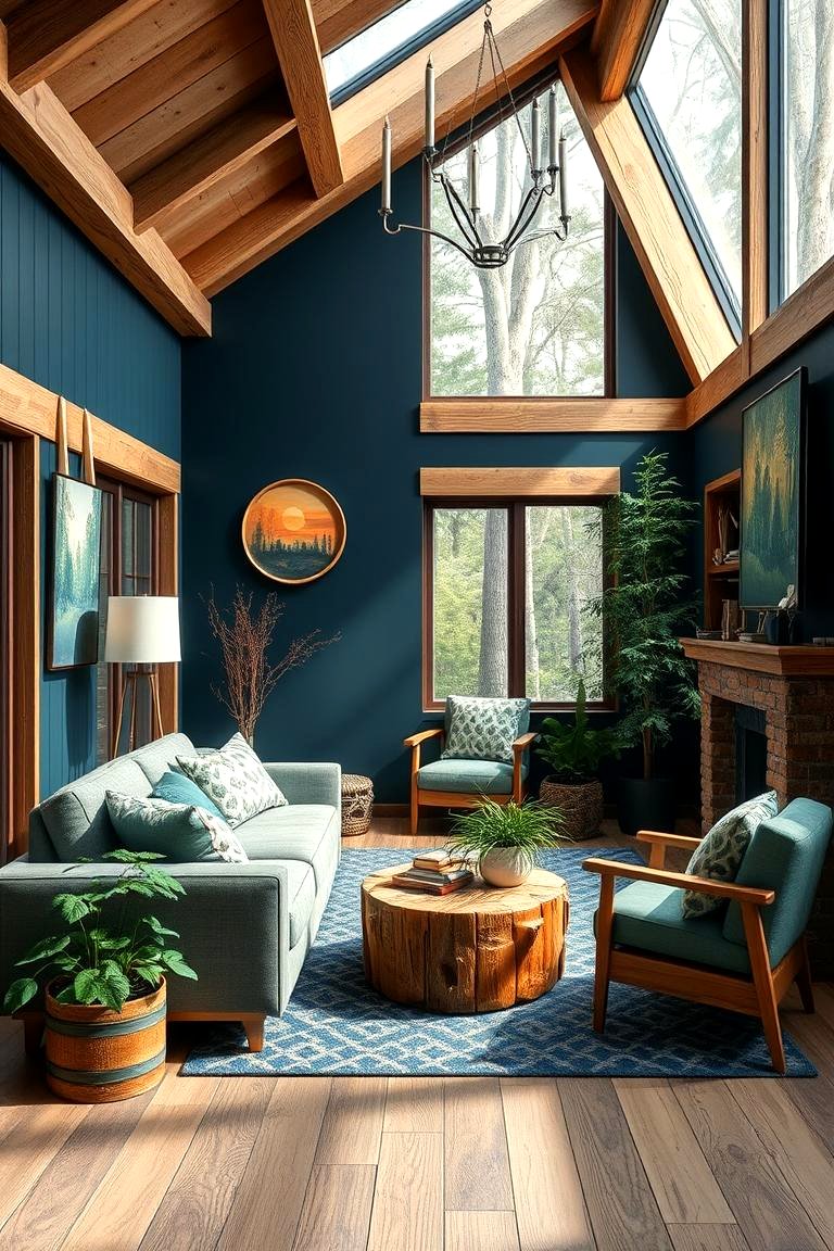 30 Refreshing Blue and Green Color Combos for Home Decor