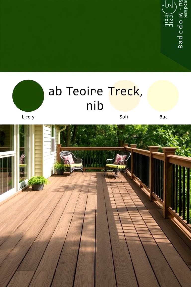 30 Two-Tone Deck Color Schemes for Dynamic Outdoor Spaces