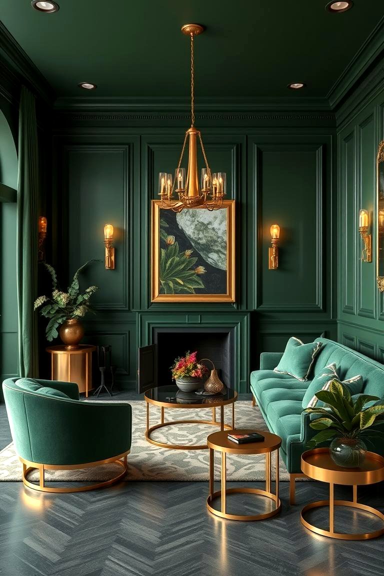 30 Forest Green Living Room Ideas for Nature-Inspired Interiors