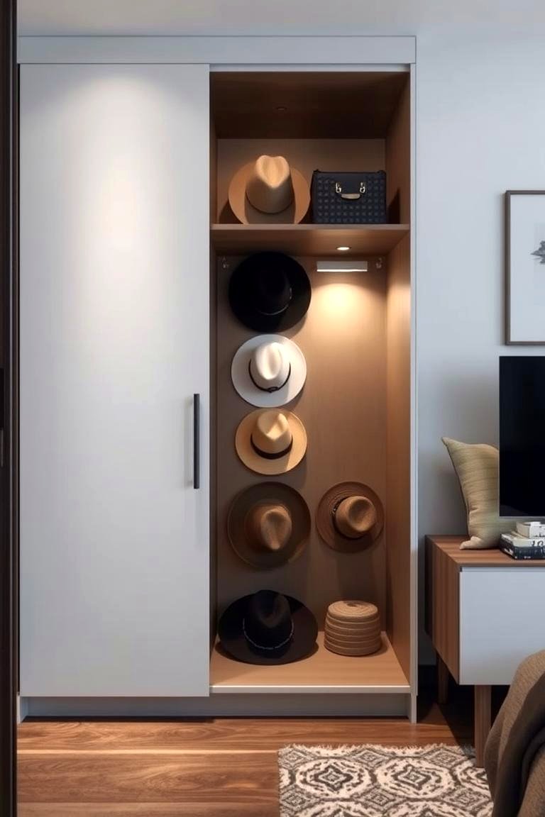 30 Smart Hat Storage Ideas to Declutter Your Home