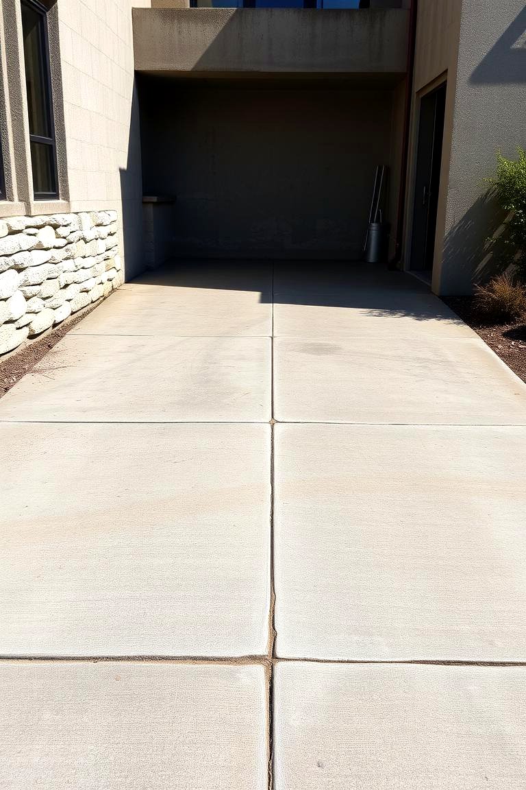 30 Durable Concrete Driveway Designs to Enhance Curb Appeal