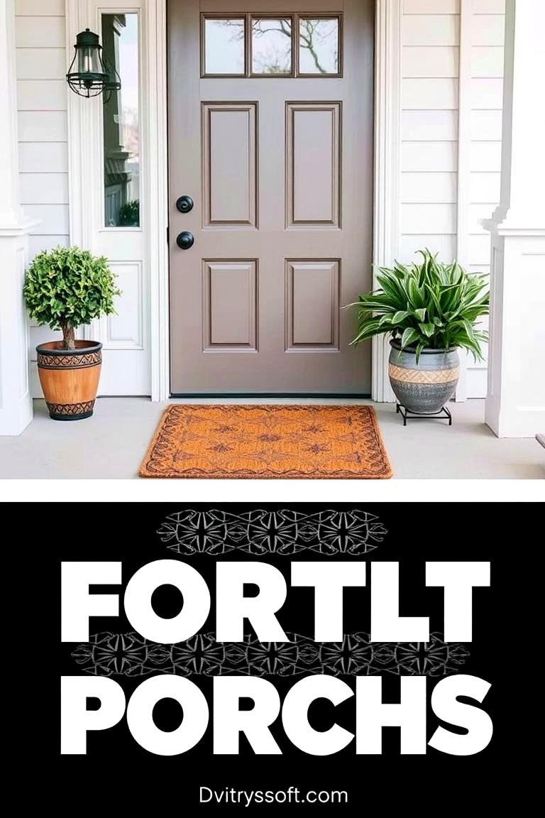 30 Small Front Porch Ideas to Boost Curb Appeal