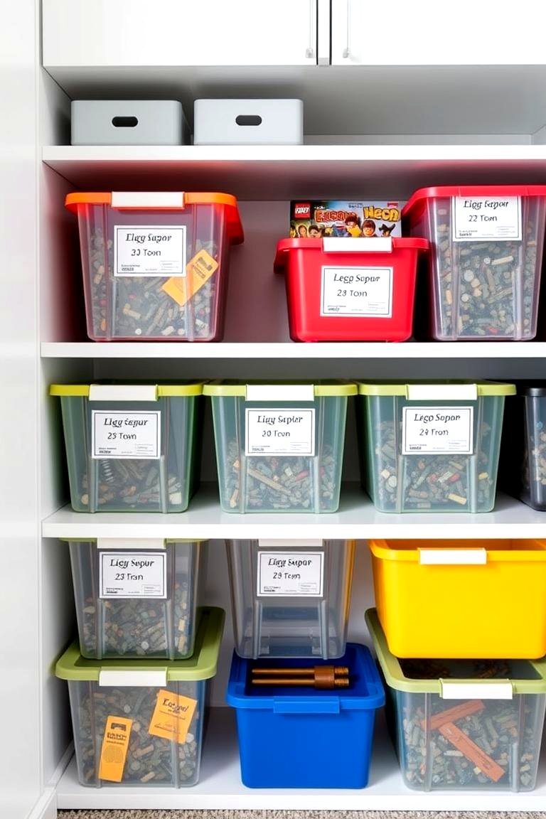 30 Creative Lego Storage Ideas to Organize Kids' Spaces