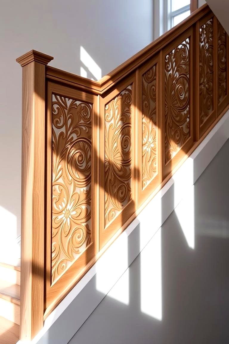 30 Wood Stair Railing Ideas for Warm Architectural Detail