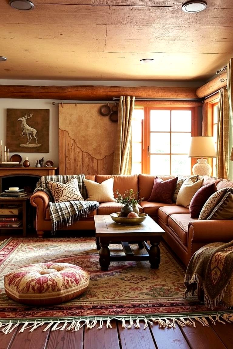 30 Western Living Room Ideas for Cozy Rustic Ambiance