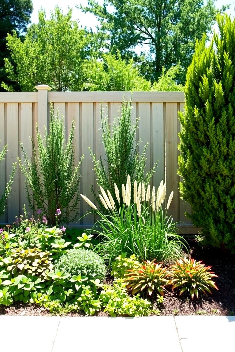 30 Simple Fence Line Landscaping Ideas for Curb Appeal