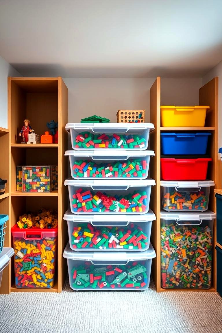 30 Creative Lego Storage Ideas to Organize Kids' Spaces